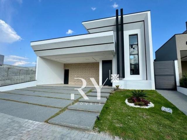 Casa Térrea Condomínio Santa Mônica Caçapava 3 dormitórios Piscina 183,20m²