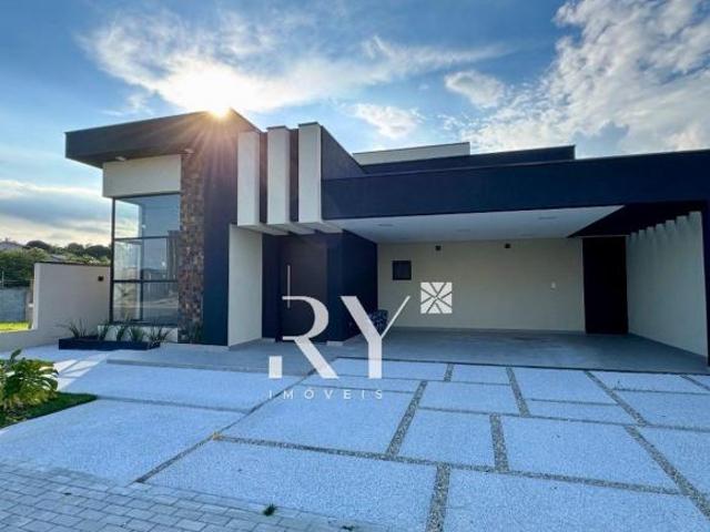 Casa Térrea Condomínio Santa Mônica Caçapava 3 Suítes Piscina 178m²