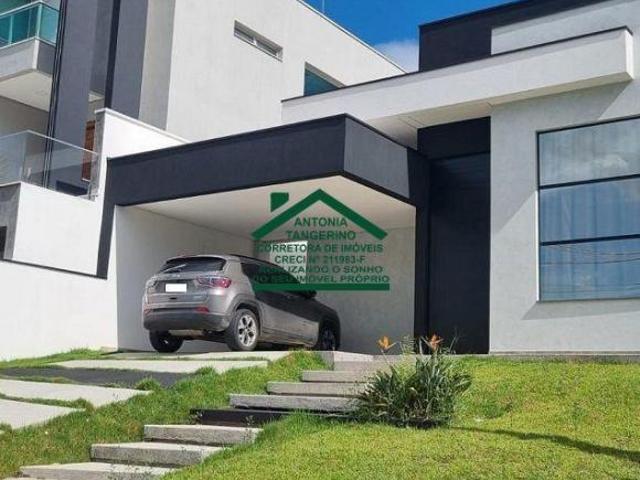 CASA TÉRREA CONDOMÍNIO 3 SUÍTES 321M²AT 150M²AC ARUÃ BRISAS 2 MOGI DAS CRUZES/SP