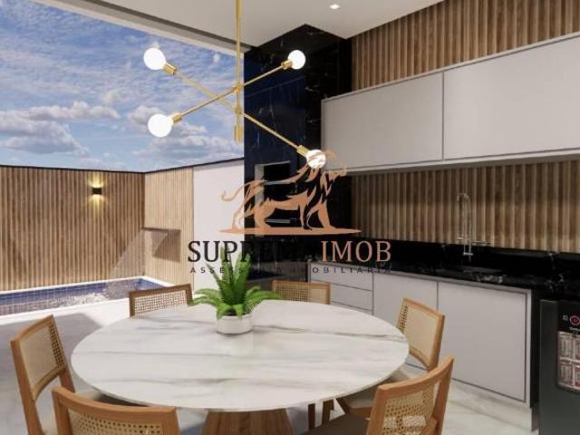 Casa térrea de alto padrão à venda 148m² Condomínio Campos do Conde