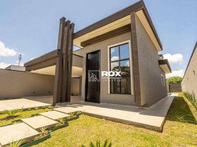 Casa Térrea de Alto Padrão com 3 suítes à venda, 218 m² Centro, Piraquara/PR