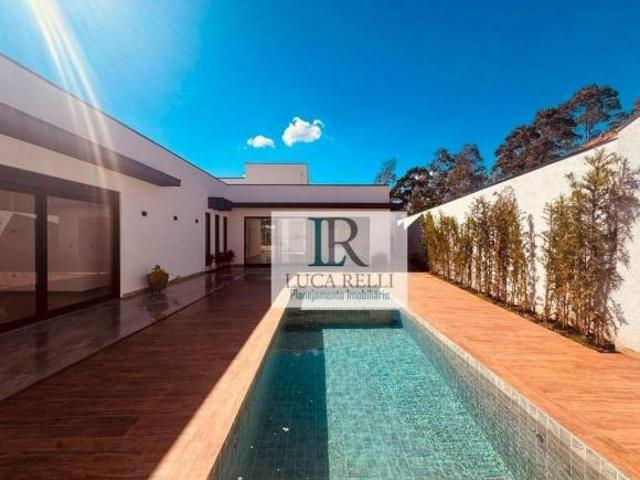 Casa térrea de alto padrão com 4 suítes à venda no Condomínio Reserva Santa Maria Nature | Estrada F