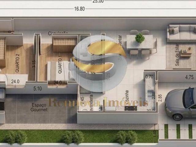 Casa Térrea de Alto Padrão com Suíte, Closet e Área Gourmet, Lazer Completo