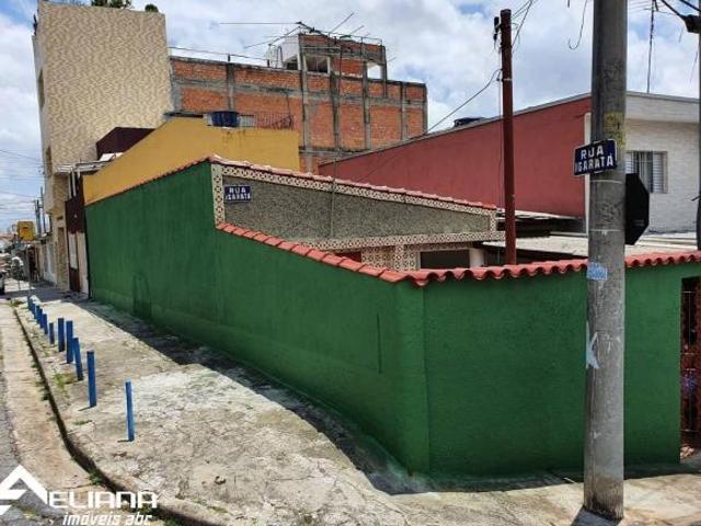 Casa térrea de esquina Bairro Palmares Santo André