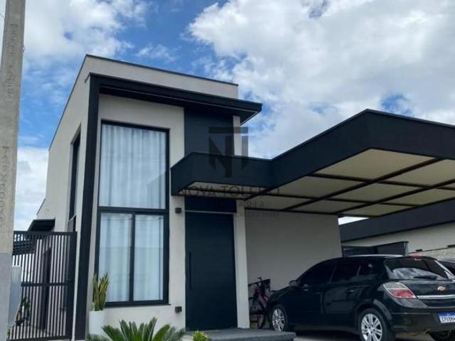 CASA TÉRREA EM CONDOMINIO FECHADO A VENDA COM 3 DORM, SENDO 1 SUÍTE, PISCINA, ÁREA GOURMET