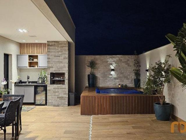 Casa térrea em condomínio 3 Suítes MOBILIADA
