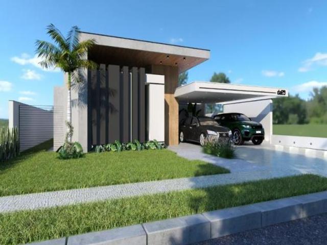Casa térrea em construção no Condomínio Gran Ville em Atibaia SP. São 4 suítes sendo 1 master, sal