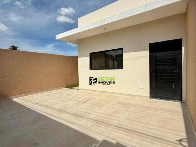 Casa térrea em construção na Vila Petrópolis