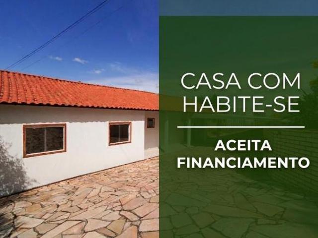 Casa Térrea Escriturada com Habite se, aceita financiamento e permuta