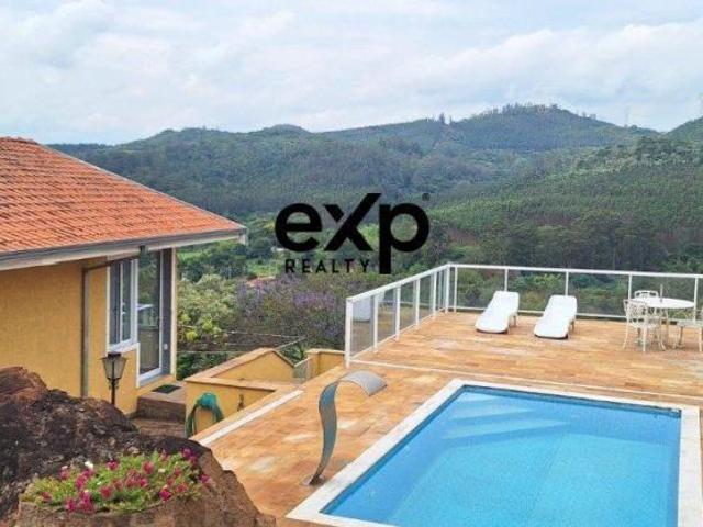 Casa Térrea | Mini chácara| 3 Dorms 2 Suítes | Vista Panorâmica Definitiva | Piscina | 15 min de C