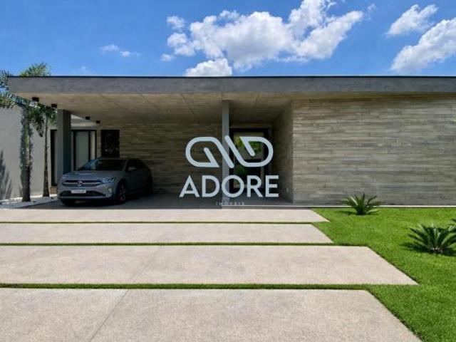 Casa Térrea Mobiliada e Decorada no Condomínio Parque Ytu Xapada em Itu/SP | 4 Quartos | Piscina | G