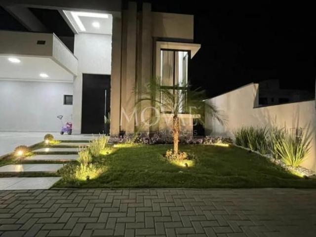 Casa Térrea Moderna no Condomínio Rudá | 138m², 3 Quartos, Energia Solar e Espaço Gourmet