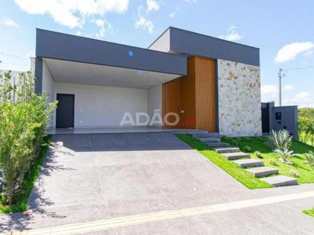 Casa Térrea Moderna à Venda Condomínio Jardins Bolonha | Senador Canedo GO