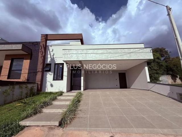 Casa térrea moderna à venda no Condomínio Flores, um dos condomínios mais bem localizados da cidade