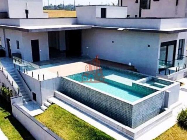 Casa térrea moderna à venda no Condomínio Reserva Santa Maria Nature!