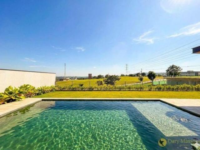CASA TÉRREA MODERNA E MOBILIADA À VENDA NO CAMPOS DE SANTO ANTÔNIO II EM ITU/SP | 4 SUÍTES E PROJETO