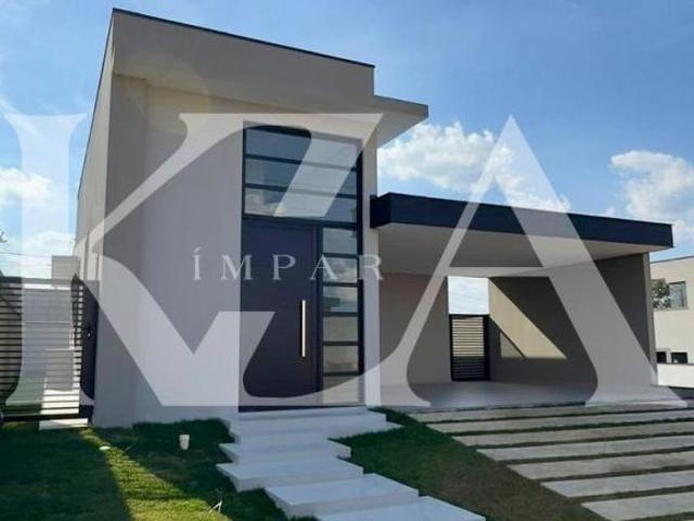 Casa Térrea Moderna e Nova em Condomínio Itupeva/SP