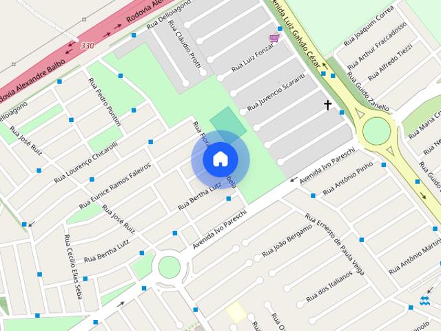 Casa térrea na rua 3 dormitórios/suite