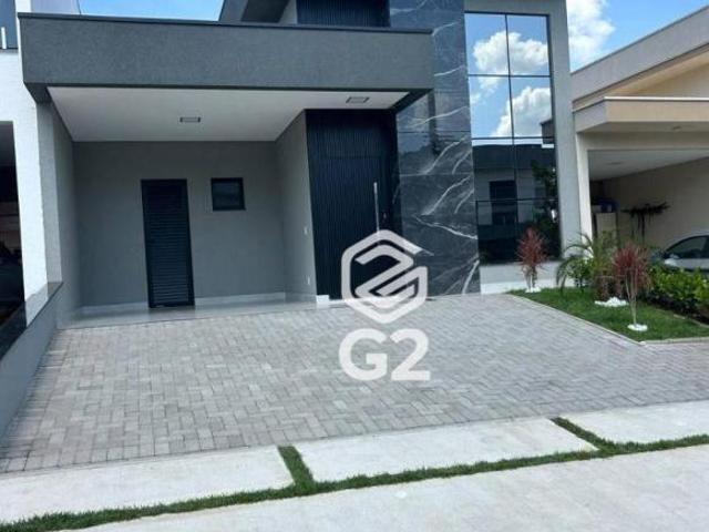Casa Térrea no Condomínio Jardim Brescia com 03 suítes e Piscina – Indaiatuba – Sp