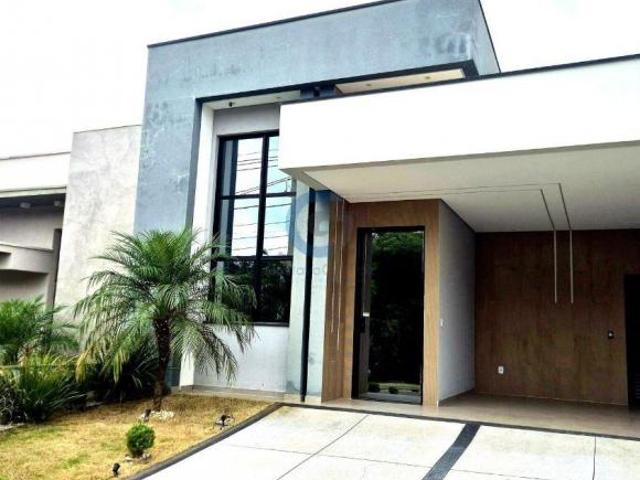 Casa Térrea Nova no Condomínio Gran Reserve – Indaiatuba/SP