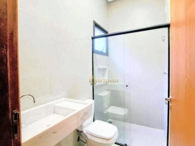 Casa térrea nova à venda, 3 dormitórios, 2 suítes, área gourmet, Jardim Colonial, Indaiatuba