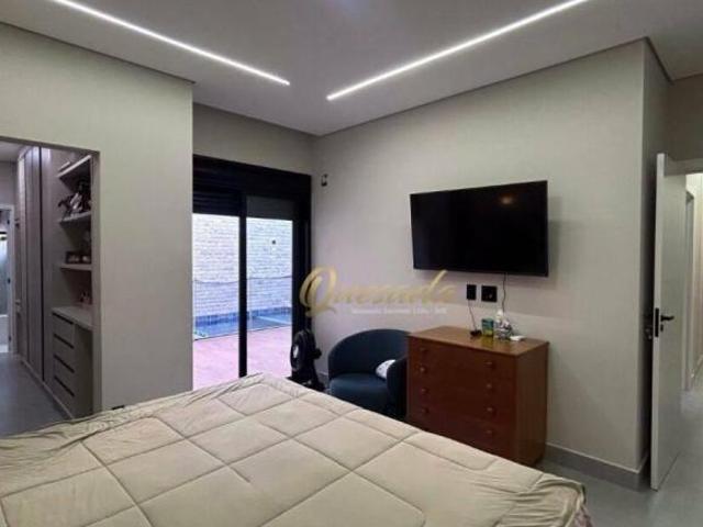 Casa térrea nova, à venda, 3 suítes, escritório, planejados, piscina, Residencial Milano, Indaiatuba