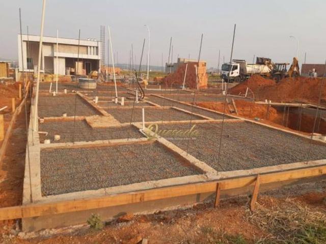 Casa térrea nova, à venda, 3 suítes, piscina, planejados, Condomínio Maria Cândida, Indaiatuba