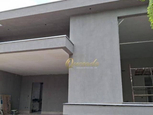 Casa térrea nova, à venda, 3 suítes, planejados, Condomínio Piemonte, Indaiatuba