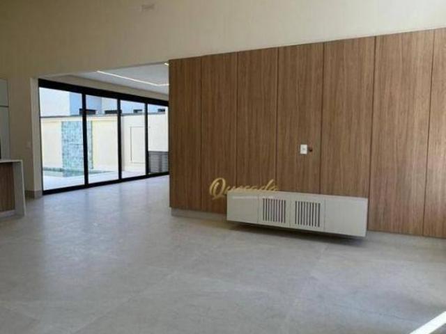 Casa térrea nova à venda, 3 suítes, planejados, piscina, Condomínio Dona Maria Cândida, Indaiatuba