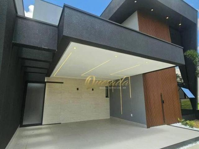 Casa térrea nova à venda, 4 suítes, piscina, Condomínio Evidências, Indaiatuba