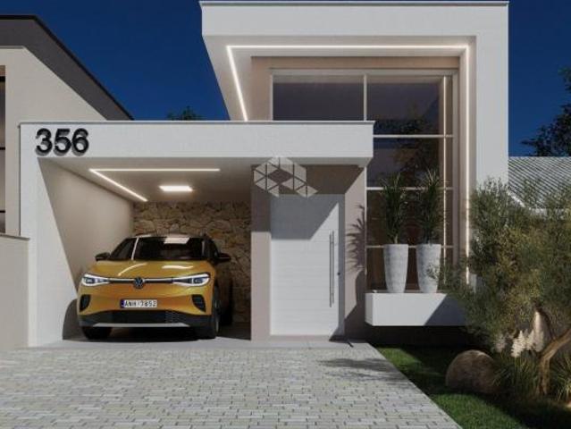 Casa térrea nova à venda no Bairro Cristo Rei, São Leopoldo, 3 dormitórios com suíte e closet, 103m²