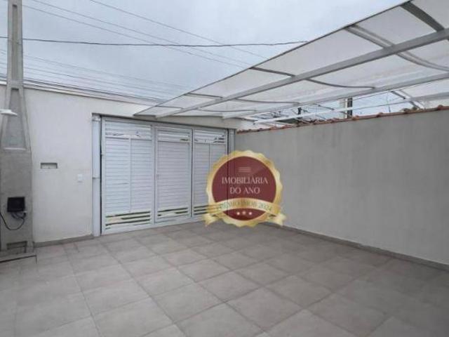 Casa térrea nova com 2 dormitórios, sendo 1 suíte, à venda em Mongaguá — lado praia, 250 metros do m