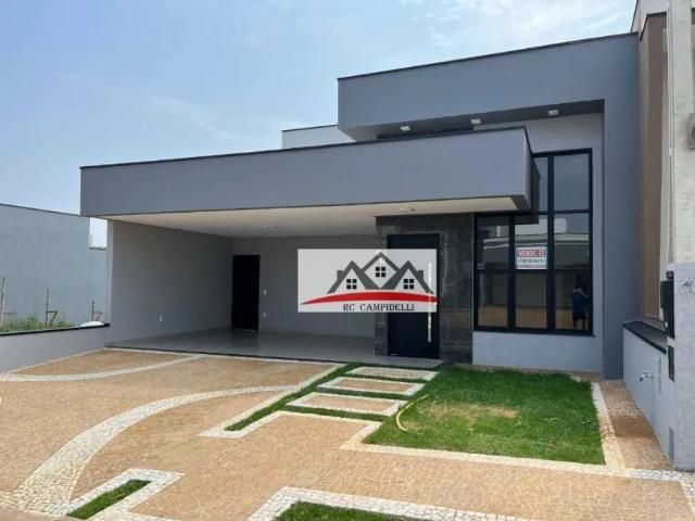 Casa Térrea Nova com Lazer Completo em Condomínio Parque Olívio Franceschini Hortolândia/SP