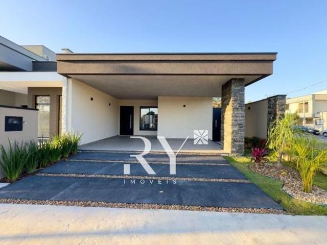 Casa Térrea Nova Condomínio Bosque dos Manacás Jacareí 3 Dormitórios 123,68m²