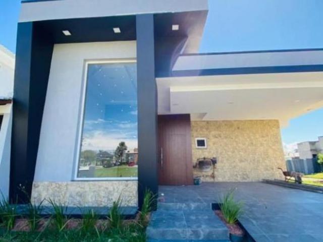 Casa terrea nova Condomínio Marina