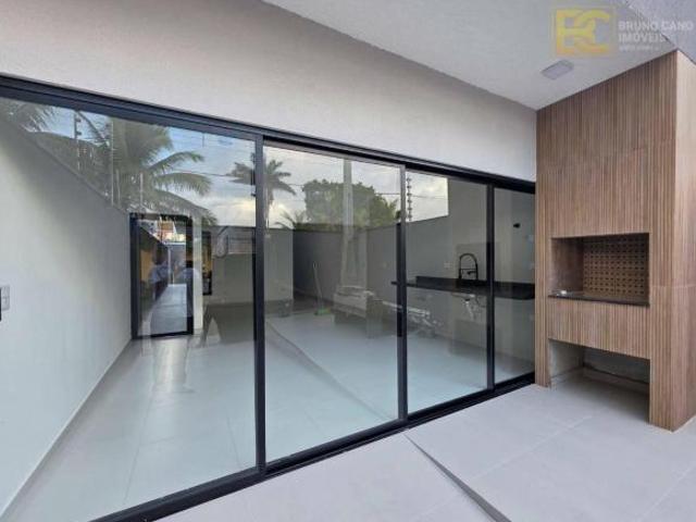 Casa térrea nova e moderna com 2 dormitorios a venda Centro Peruíbe/SP