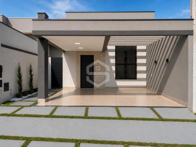 Casa Térrea Nova | Em Condomínio | 3 Quartos e Área Gourmet | Indaiatuba SP