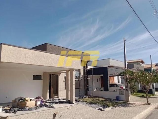 Casa Térrea Nova em Fase Final, Residencial Pérola do Vale, Tremembé, SP