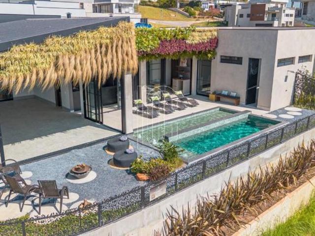 CASA TÉRREA PARA VENDA COM 5 SUÍTES, NO CONDOMINIO FAZENDA SERRAZUL EM ITUPEVA SP