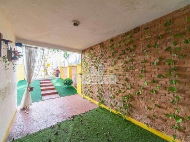 Casa Térrea Residencial com 2 Quartos para Comprar, terreno 500m² Campestre, Santo André/SP