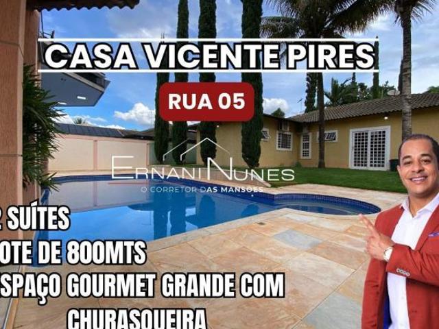 CASA VICENTE PIRES RUA 5 3 QUARTOS 800MTS PISCINA COM HIDRO