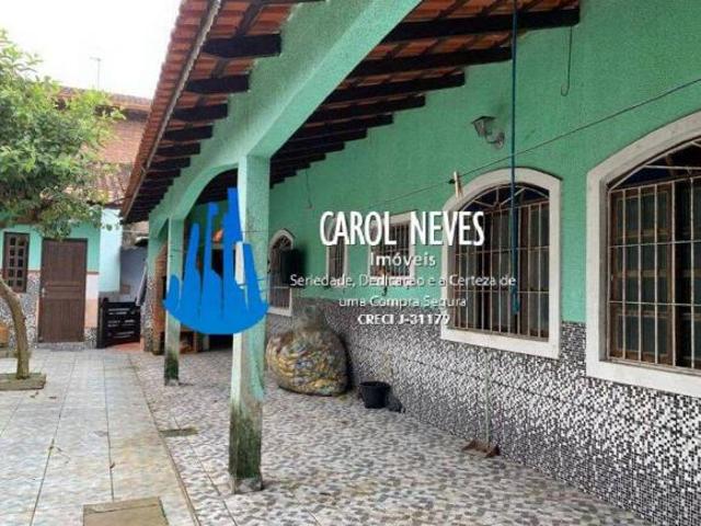 CASA 2 DORMITORIOS 1 SUITE + EDICULA LADO PRAIA FINANCIAMENTO ITANHAEM
