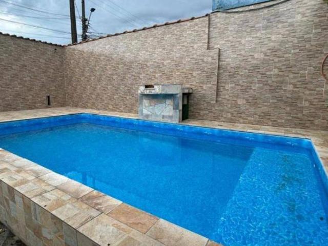 CASA 2 DORMITORIOS 1 SUITE PISCINA + EDICULA FINANCIAMENTO MONGAGUA