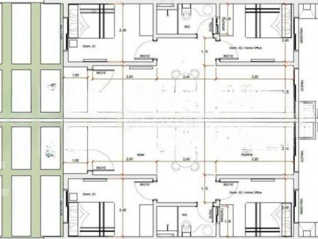 Casa, 2 dormitórios, 56 m², em Rincão da Madalena