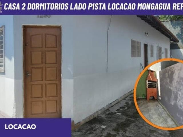 CASA 2 DORMITORIOS LADO PISTA LOCACAO MONGAGUA
