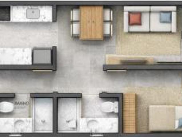 Casa 2 Dormitórios sendo 1 suíte Aberta dos Morros Porto Alegre/RS