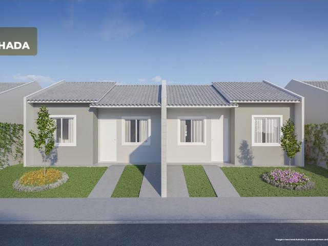 Casa 2 dormitórios Residencial Creta