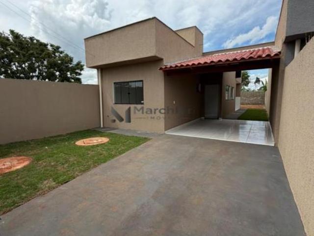 Casa 2 Quartos com Suíte em Goianira | Quintal Imenso