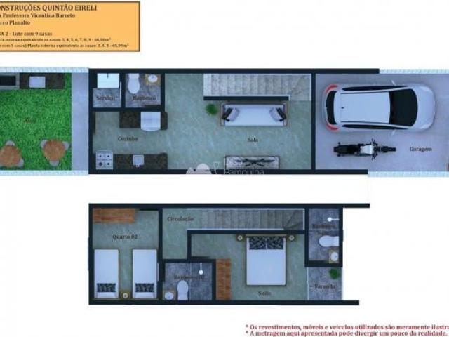 Casa 2 quartos Planalto