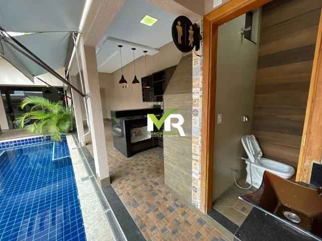 Casa 3/4 com piscina em Caldas Novas Go